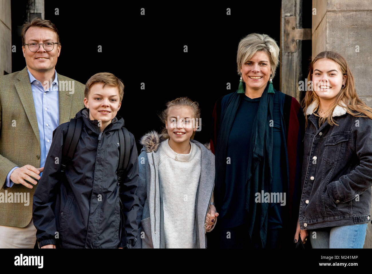 Prince Constantijn, Princess Laurentien, Countess Eloise, Count Claus ...