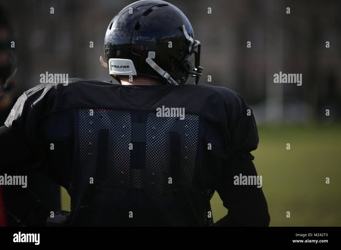 Cardiff, Wales, UK. 4th February 2018. The Cardiff Valkries, the only ...