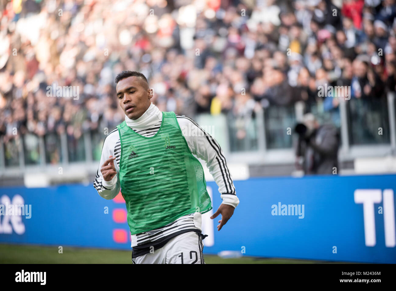 Alex Sandro (Juventus FC) during the Seria A Football match. Juventus ...