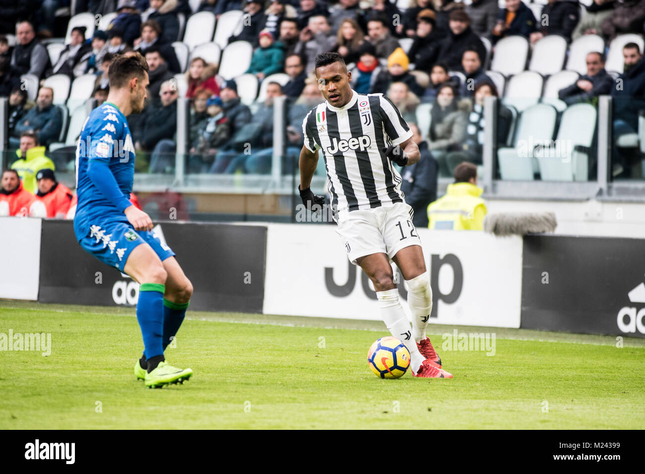 Alex Sandro (Juventus FC) during the Seria A Football match. Juventus ...