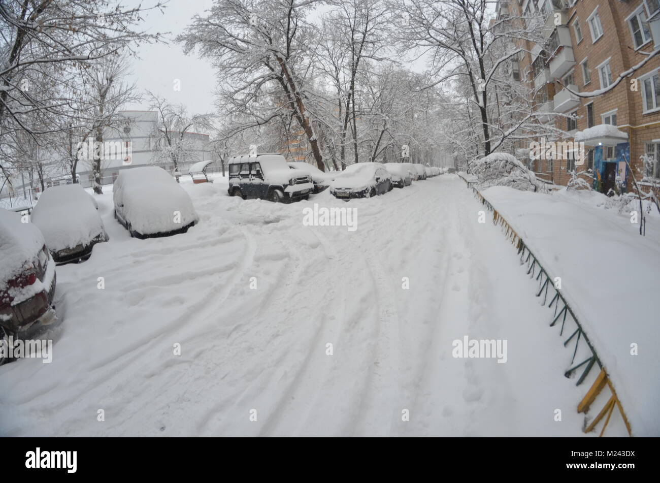 Record snowfall in Moscow. For these days in Moscow, more rain fell ...