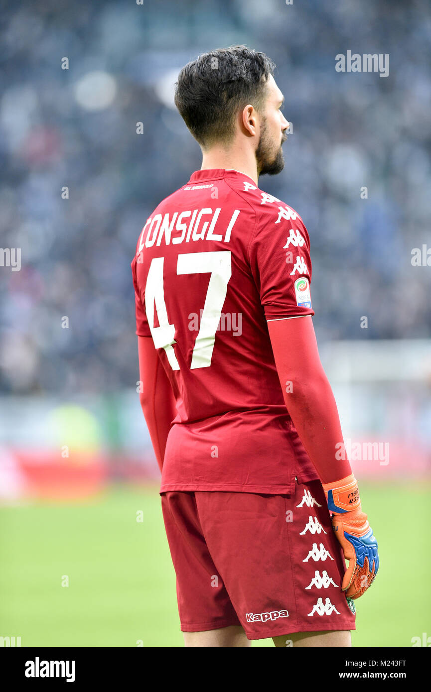 Andrea Consigli (US Sassuolo),during the Serie A football match between ...