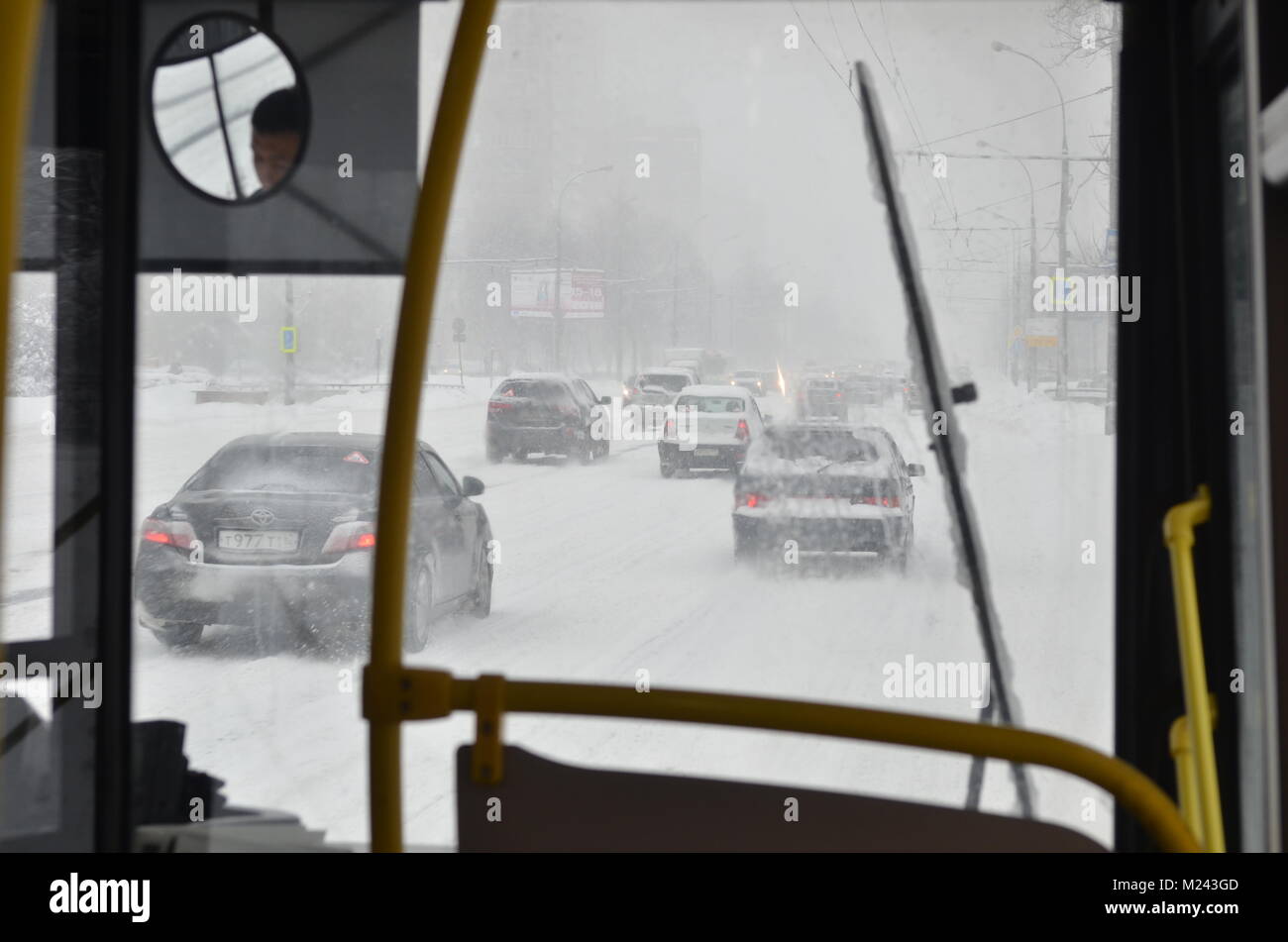 Record snowfall in Moscow. For these days in Moscow, more rain fell ...