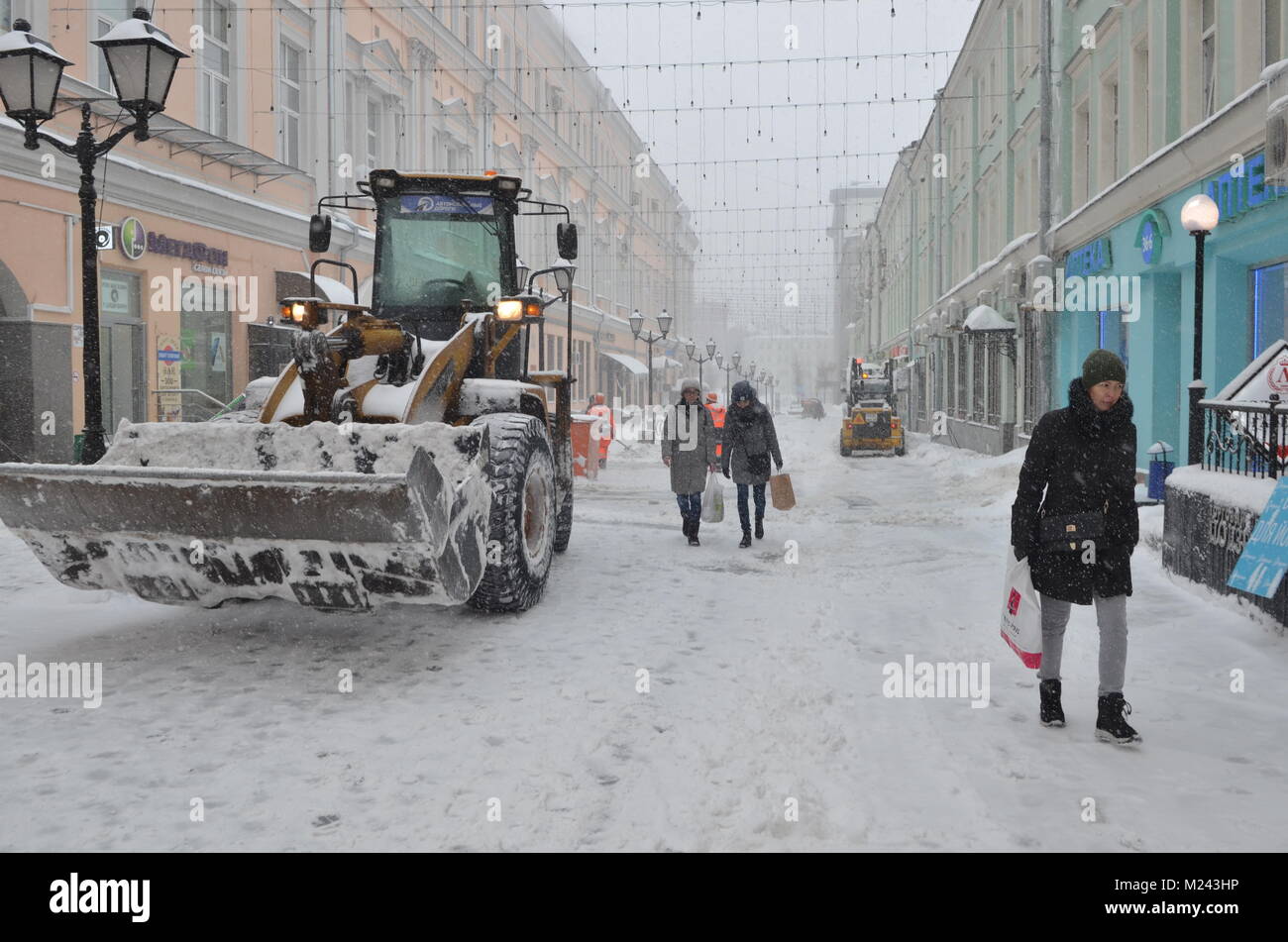 Record snowfall in Moscow. For these days in Moscow, more rain fell ...