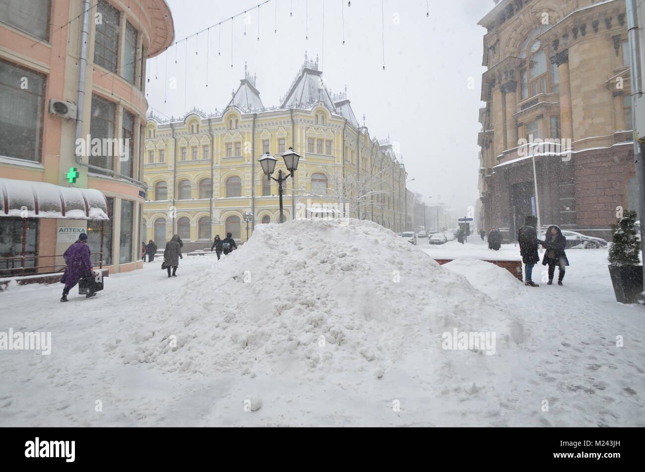 Record snowfall in Moscow. For these days in Moscow, more rain fell ...