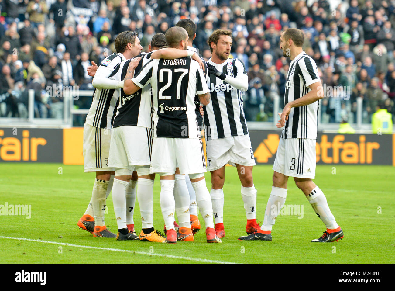 Stefano Sturaro (Juventus FC),Giorgio Chiellini (Juventus FC),Claudio ...