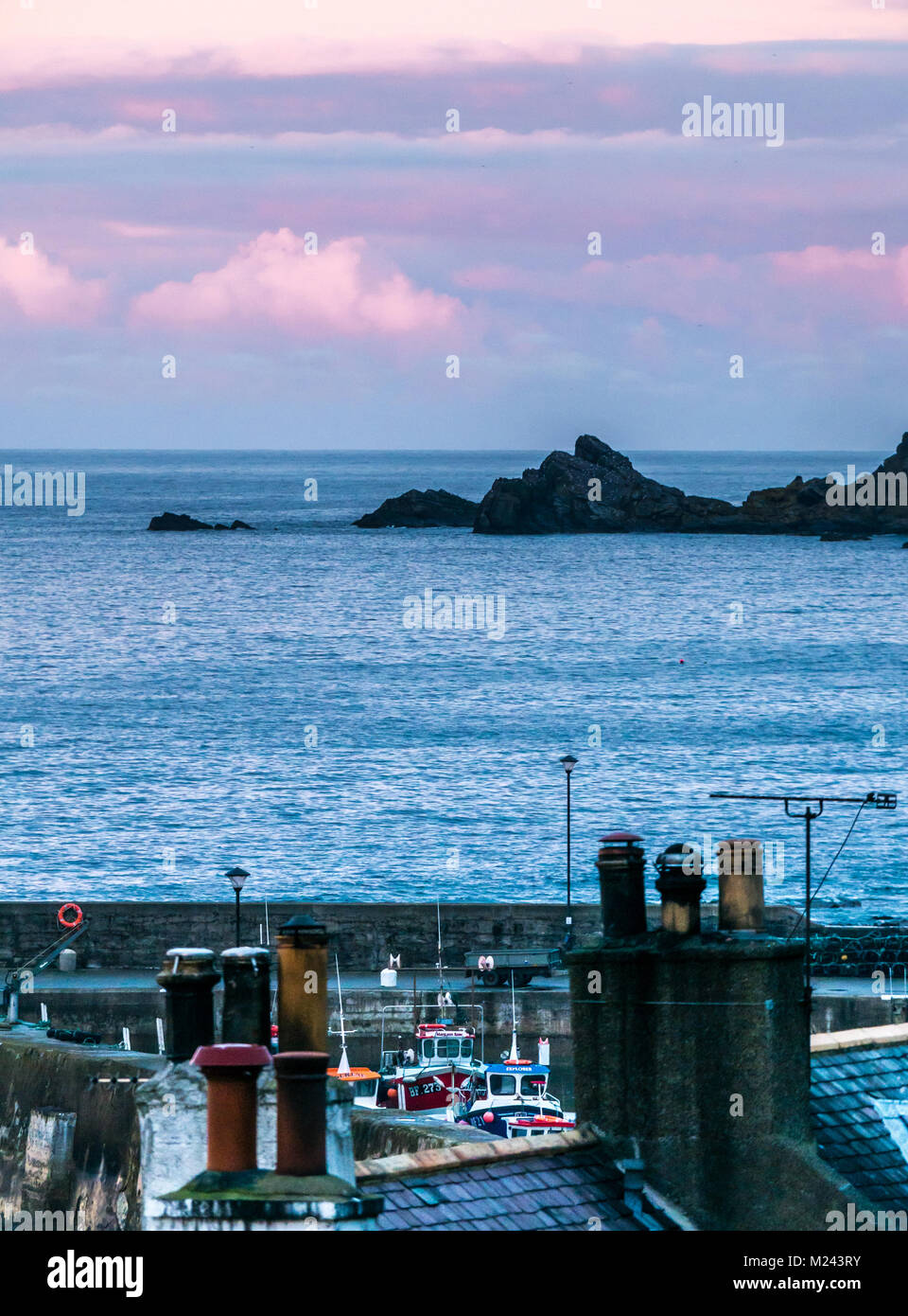 Gamrie harbour hi-res stock photography and images - Alamy