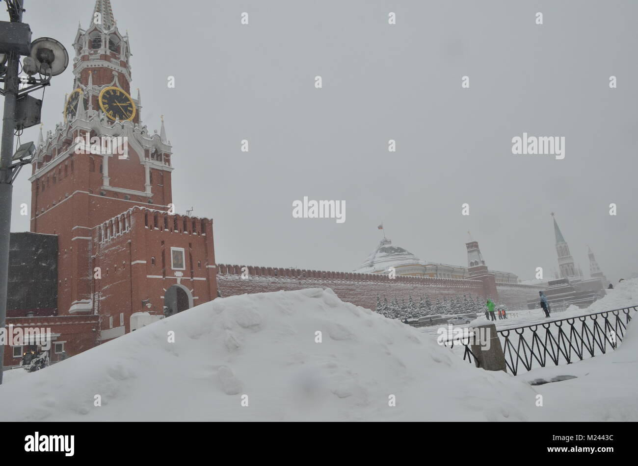 Record snowfall in Moscow. For these days in Moscow, more rain fell ...