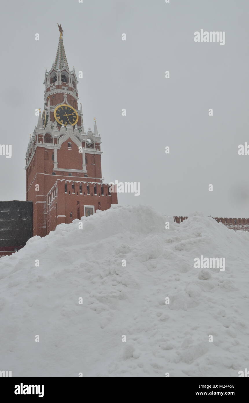 Record snowfall in Moscow. For these days in Moscow, more rain fell ...