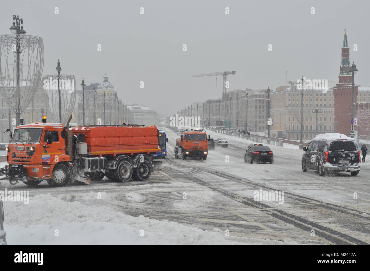 Record snowfall in Moscow. For these days in Moscow, more rain fell ...