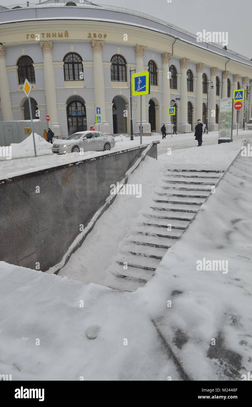 Record snowfall in Moscow. For these days in Moscow, more rain fell ...