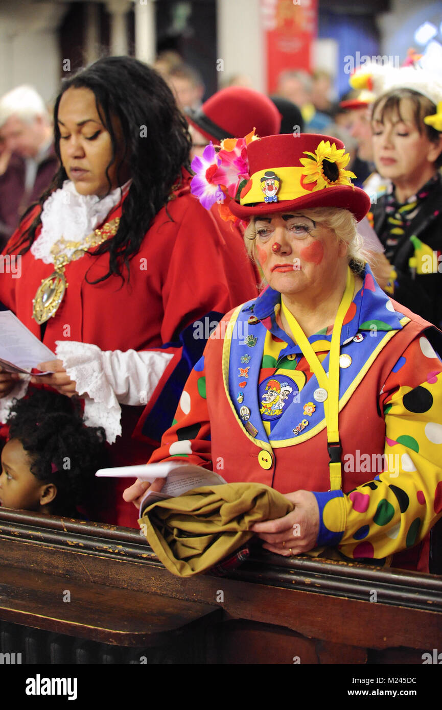 Soraya Adejare (Speaker of Hackney Council) and Pip the Clown listening ...