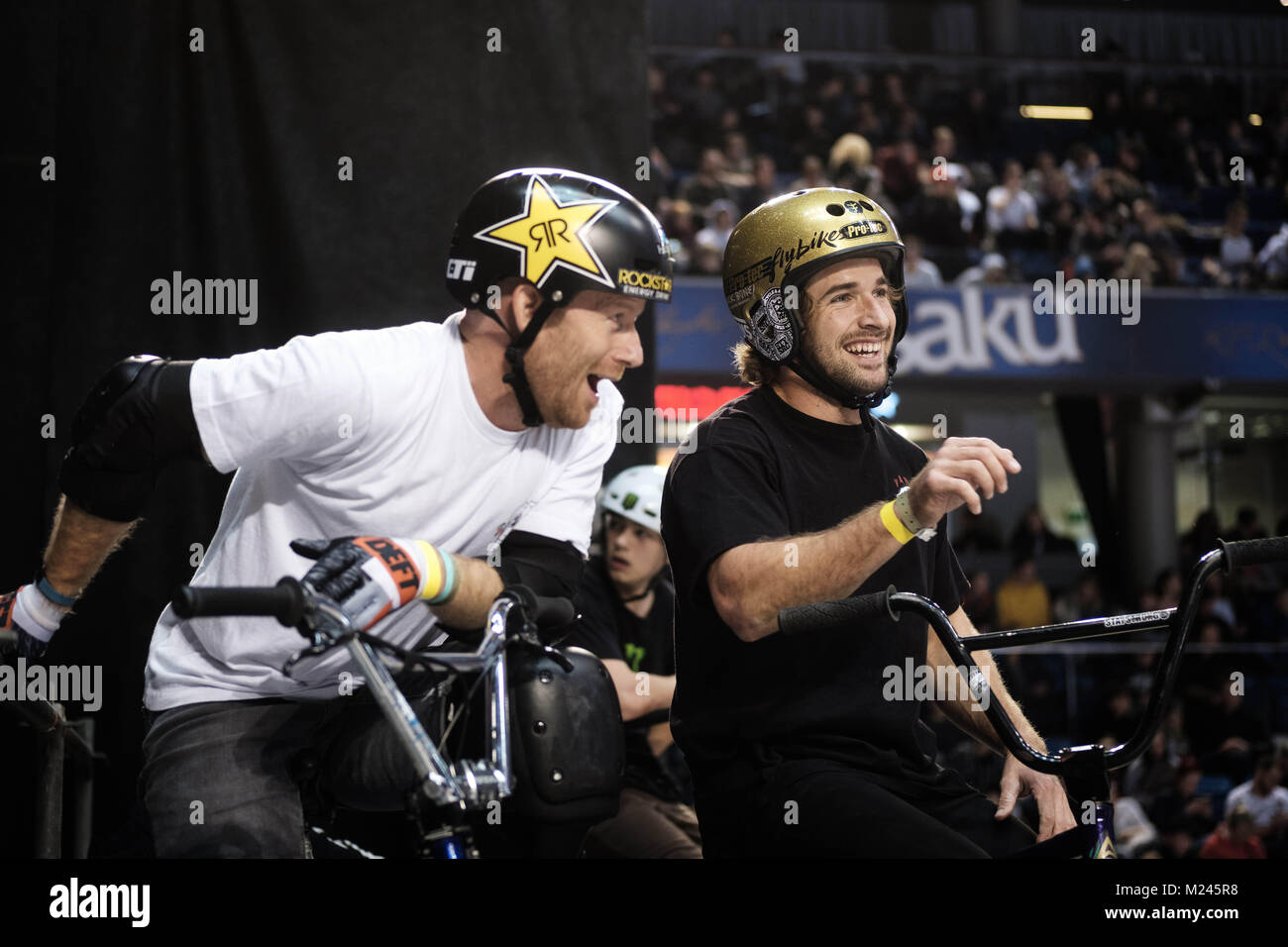 Tallinn, Estonia. 4th Feb, 2018. Larry Edgar (USA) seen at Simple ...