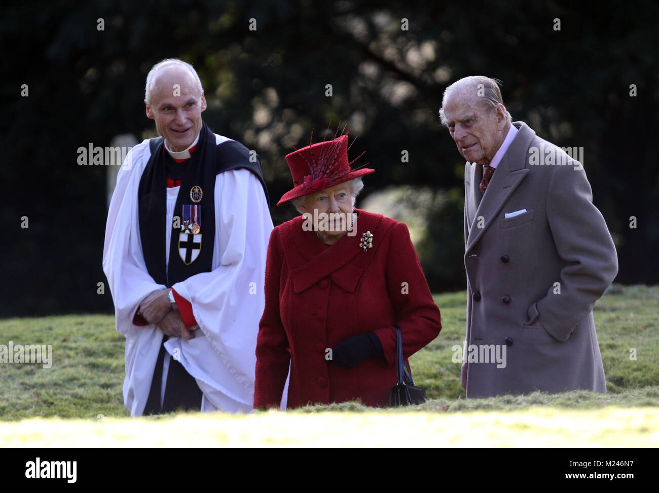 HM Queen Elizabeth II and Prince Philip, Duke of Edinburgh, with ...