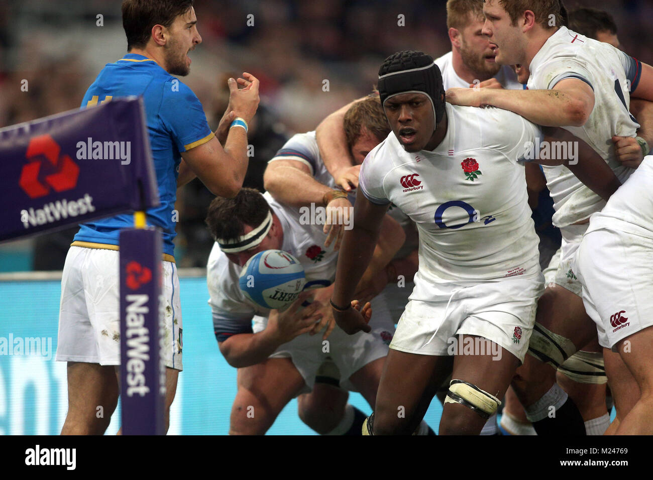Mario itoje rugby hi-res stock photography and images - Alamy