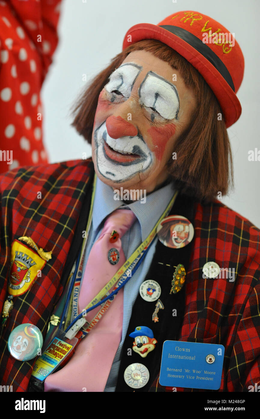 Mr Woo (Honorary Vice President of Clowns International) a clown ...
