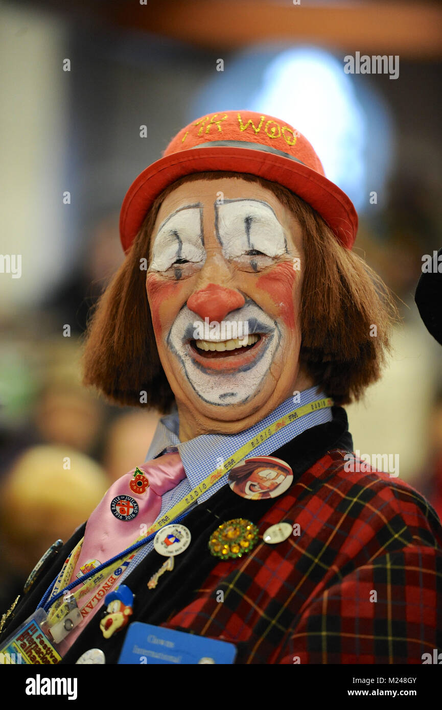 Mr Woo (Honorary Vice President of Clowns International) a clown ...