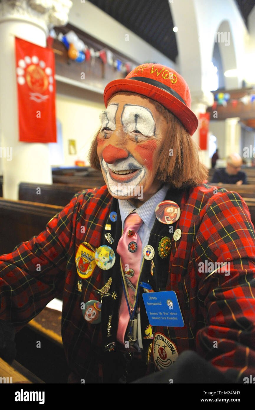 Mr Woo (Honorary Vice President of Clowns International) a clown ...