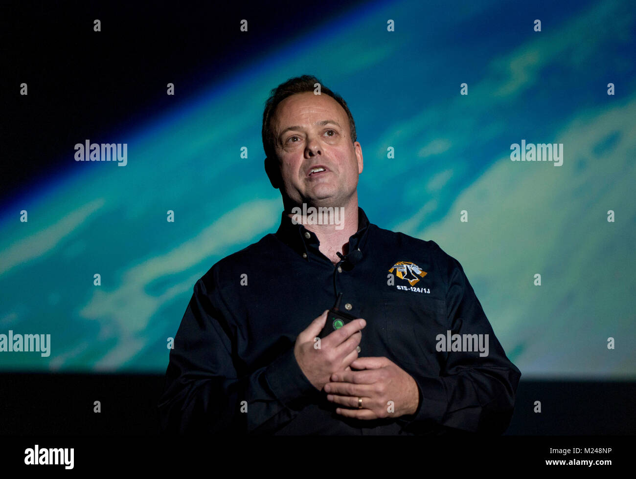 New Orleans, Louisiana, USA. 04th Feb, 2018. Astronaut RON GARAN ...