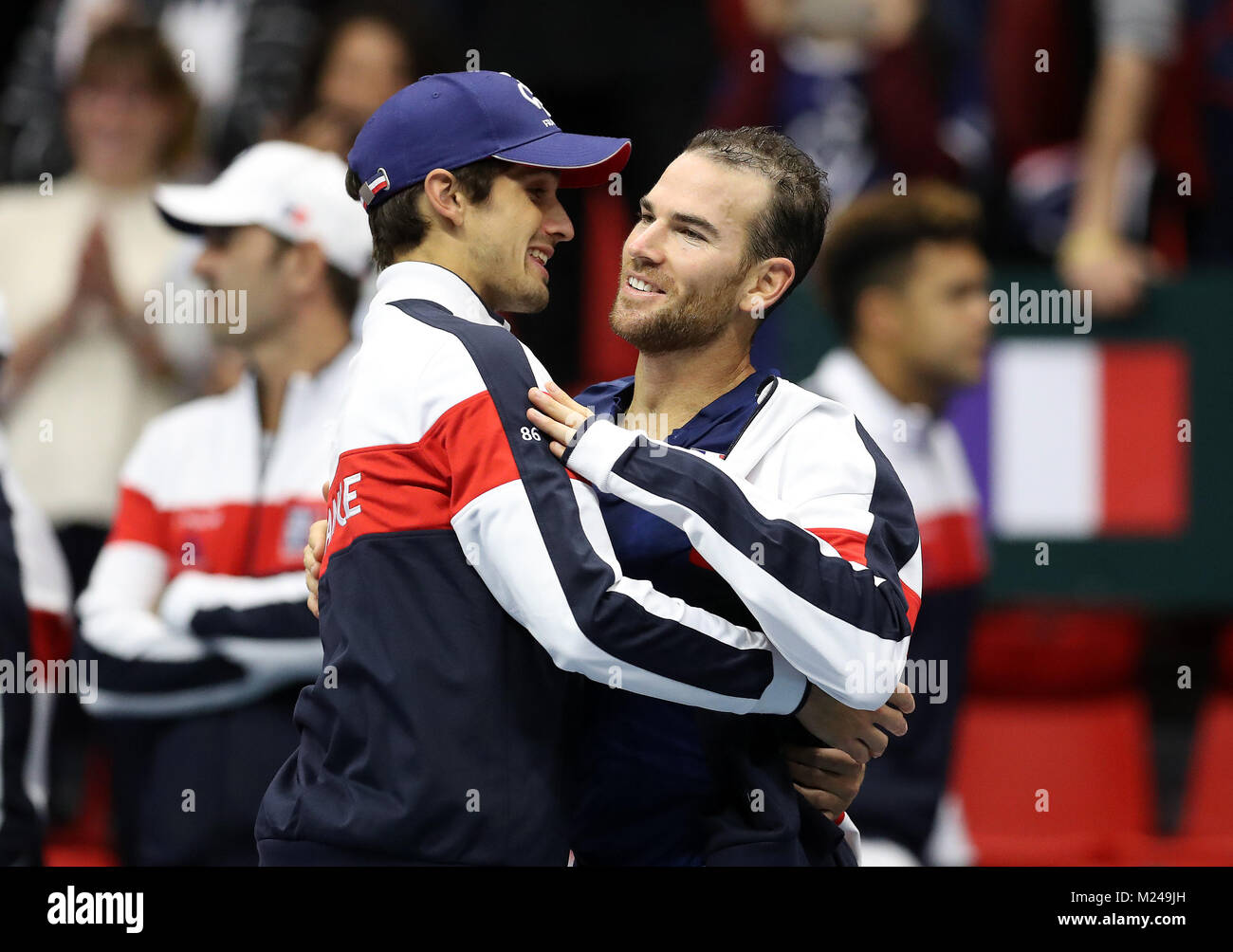 Adrian celebrates victory hi-res stock photography and images - Alamy