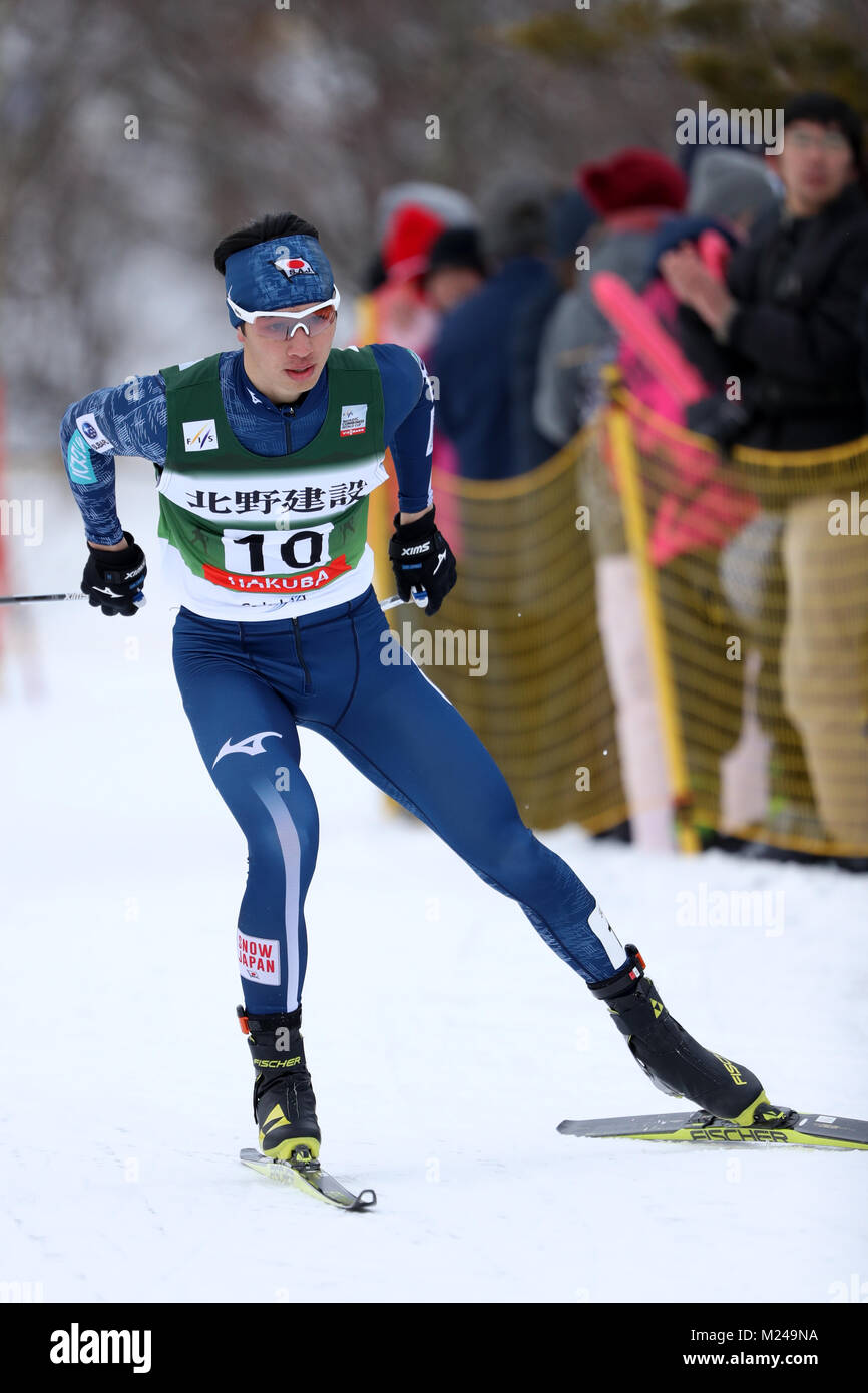 Hakuba, Nagano, Japan. 4th Feb, 2018. Go Yamamoto (JPN) Nordic Combined ...