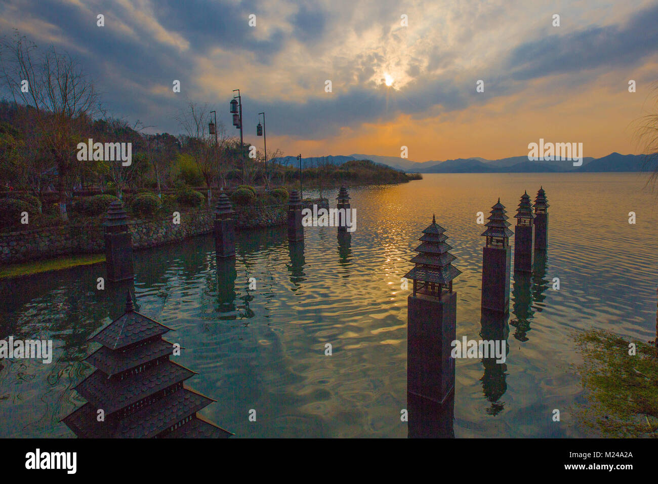 Ningbo dongqian lake hi-res stock photography and images - Alamy