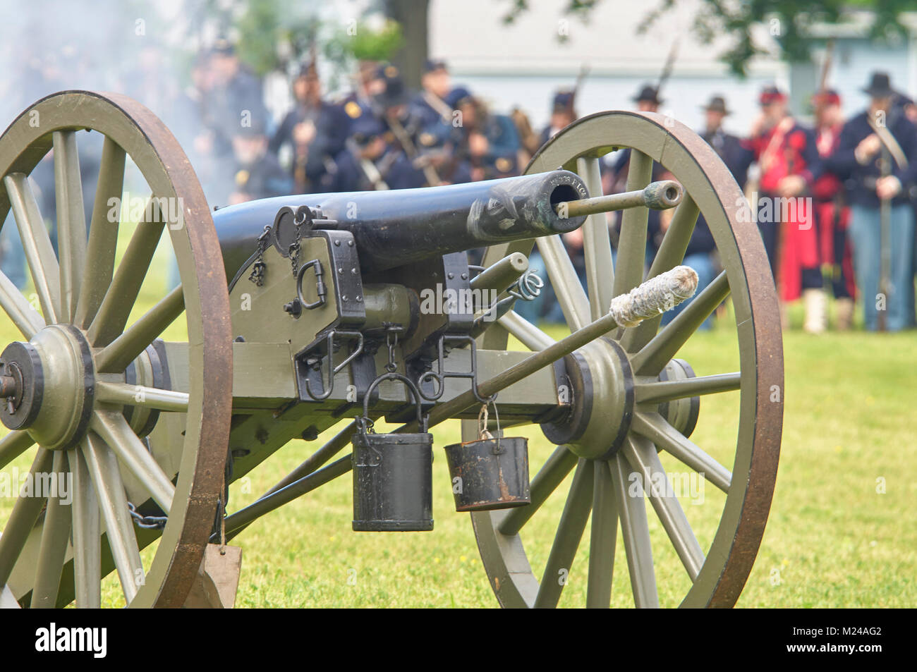 Civil war howitzer 12 hi-res stock photography and images - Alamy