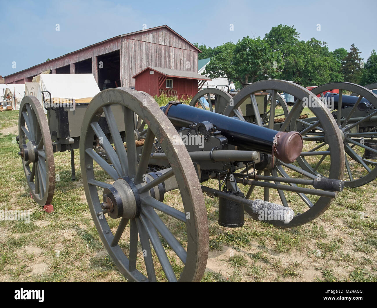 American Civil War field cannon artillery Stock Photo - Alamy