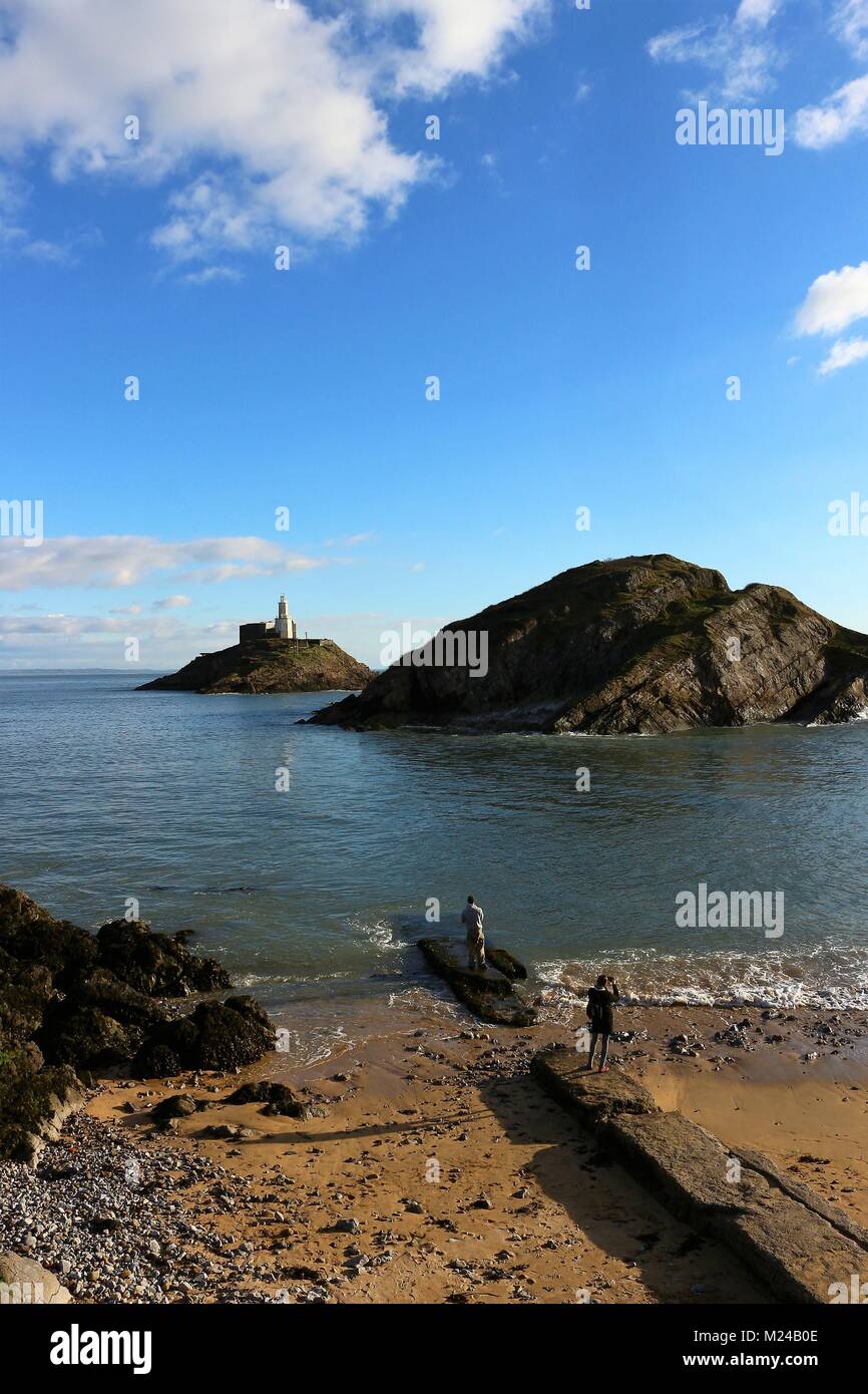 Mumbles Pier and Coast Stock Photo - Alamy