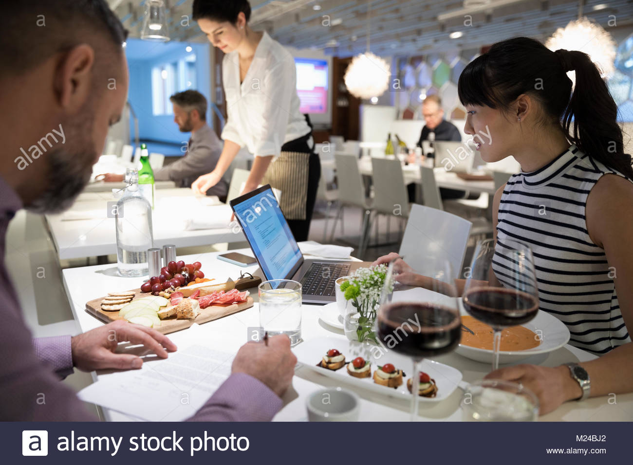 Working Lunch Stock Photos & Working Lunch Stock Images - Alamy