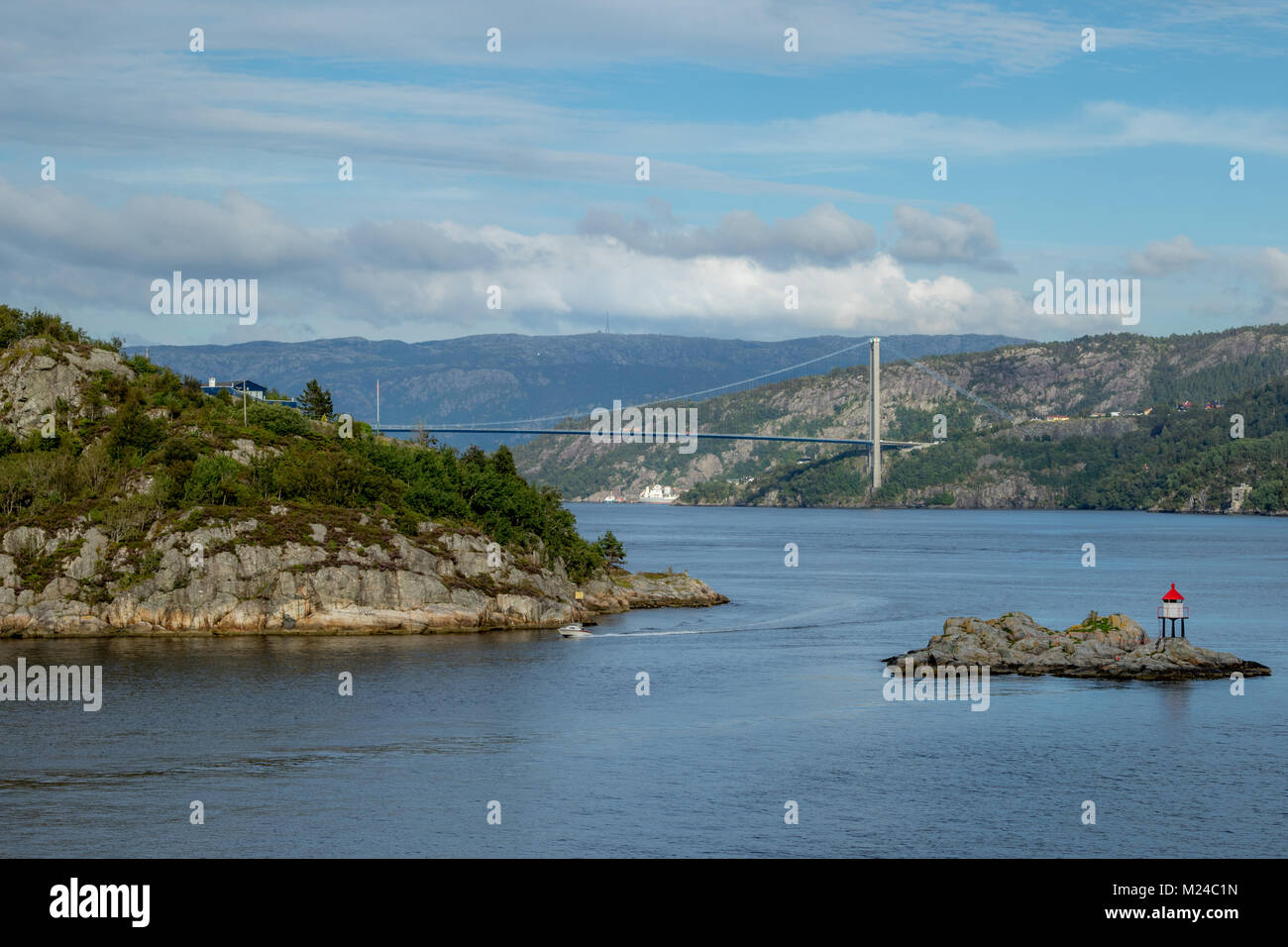 Askoy Bridge Bergen Norway Stock Photo - Alamy