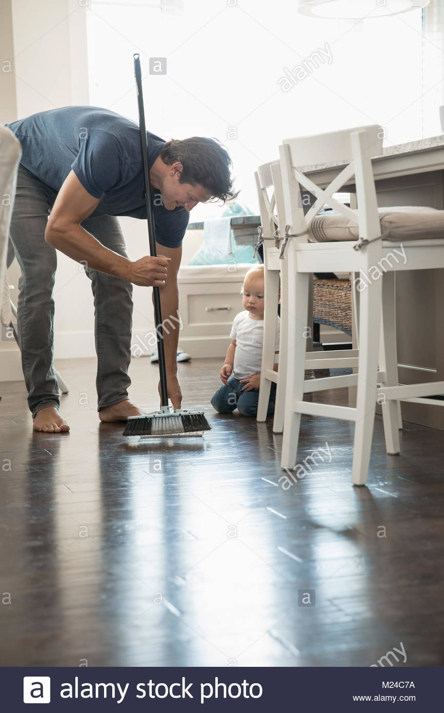 Broom Sweeping Floor Stock Photos & Broom Sweeping Floor Stock Images ...