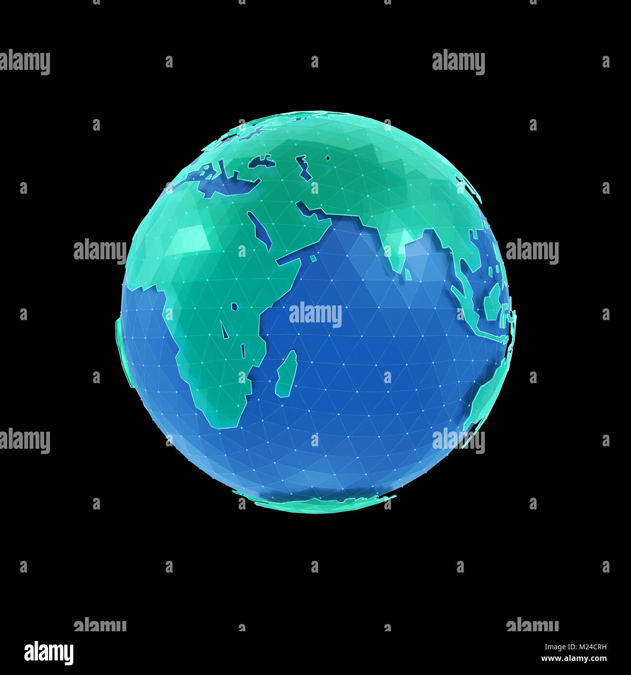 3d globe world hi-res stock photography and images - Alamy