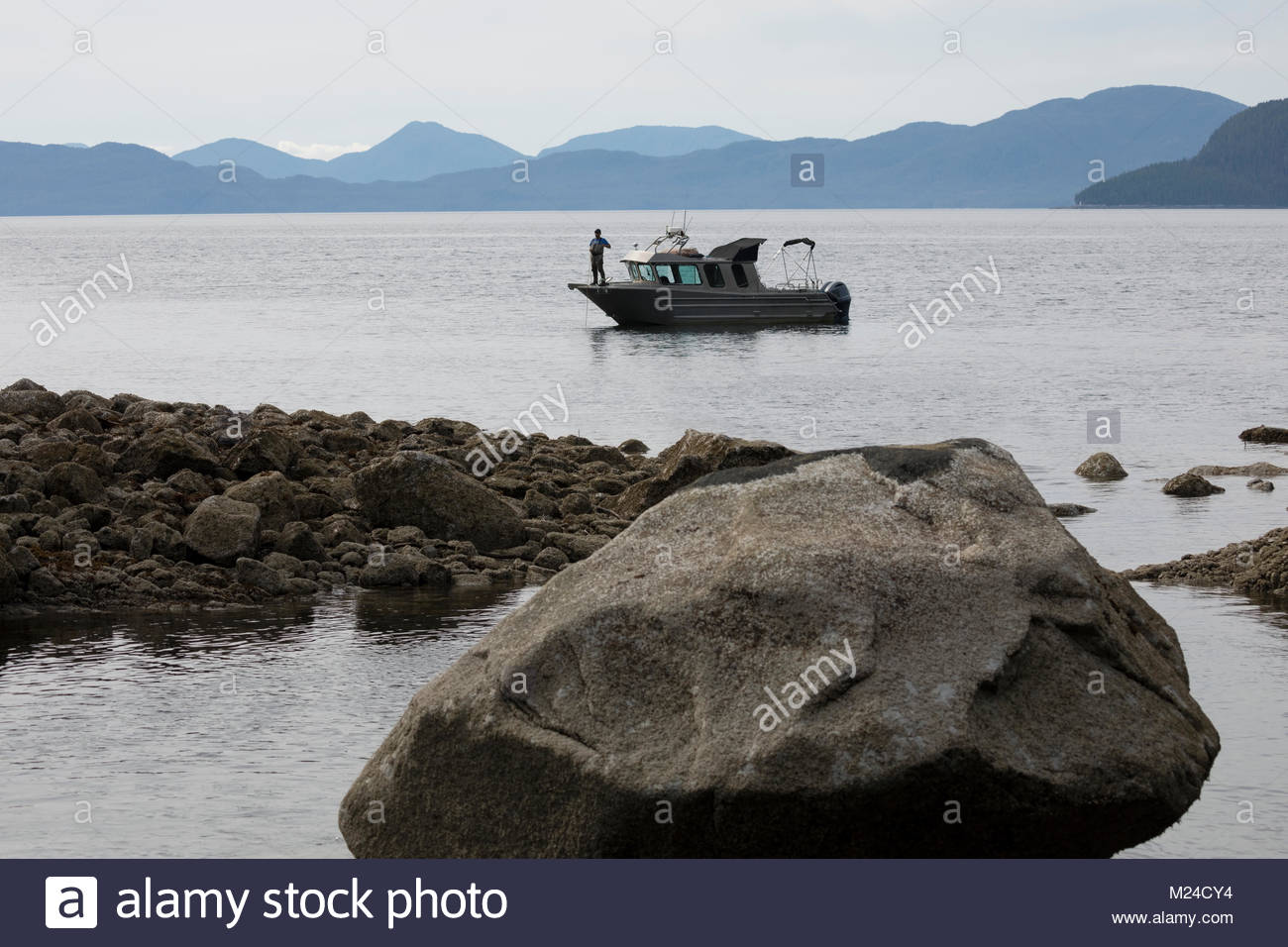 Remote boat hi-res stock photography and images - Alamy