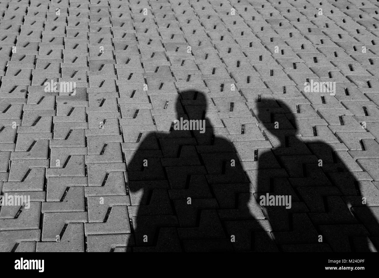 Shadow paving stone hi-res stock photography and images - Alamy