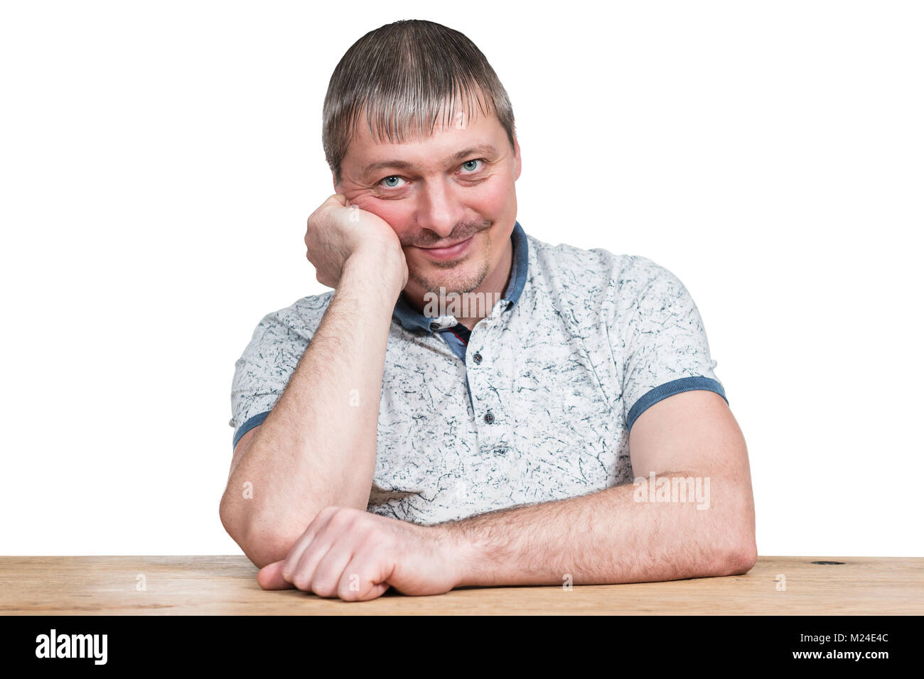 Business man table hi-res stock photography and images - Alamy