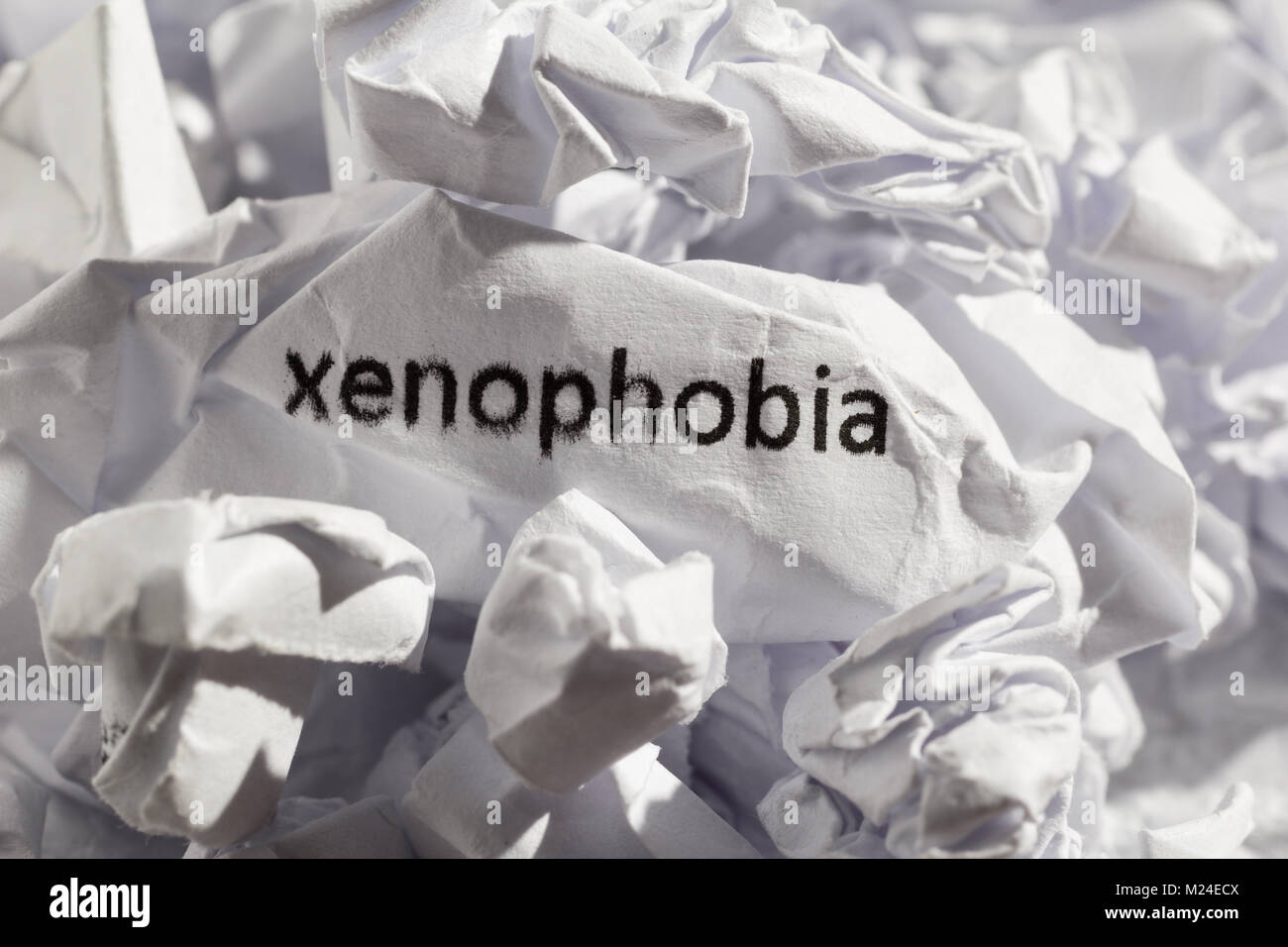 Xenophobia word hi-res stock photography and images - Alamy