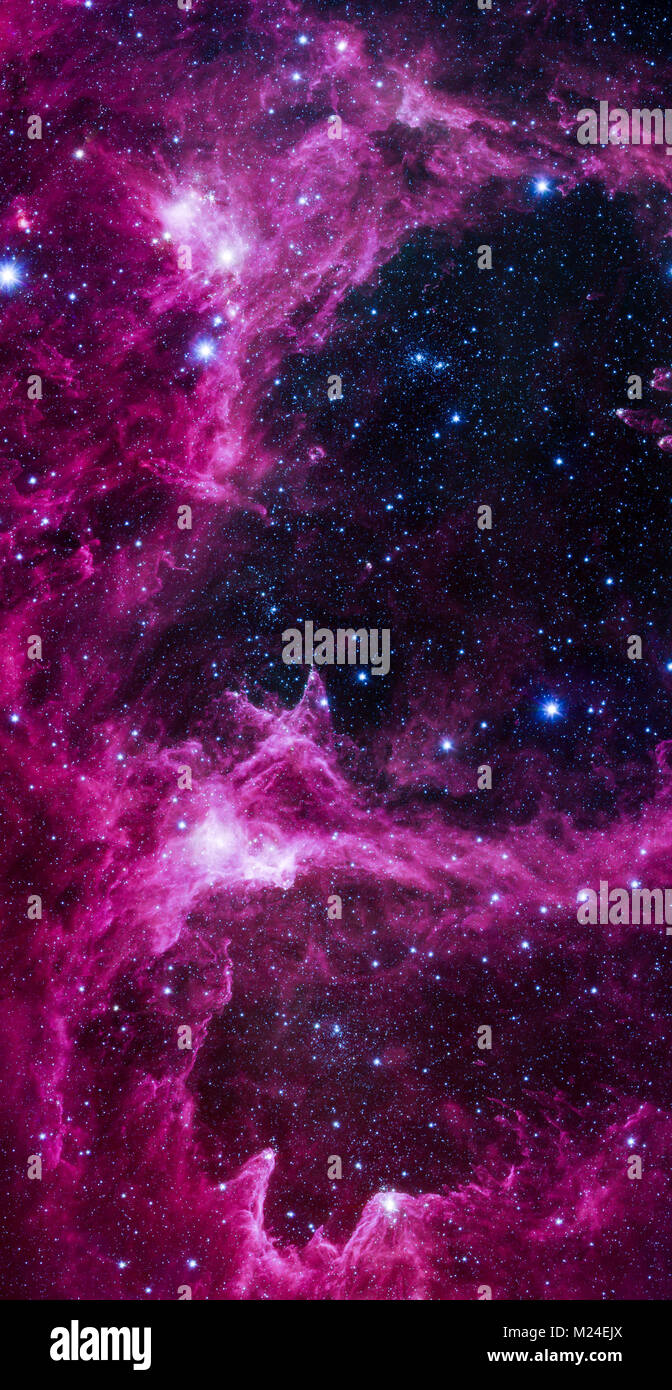 Colorfull stars nebula in outer space Stock Photo - Alamy