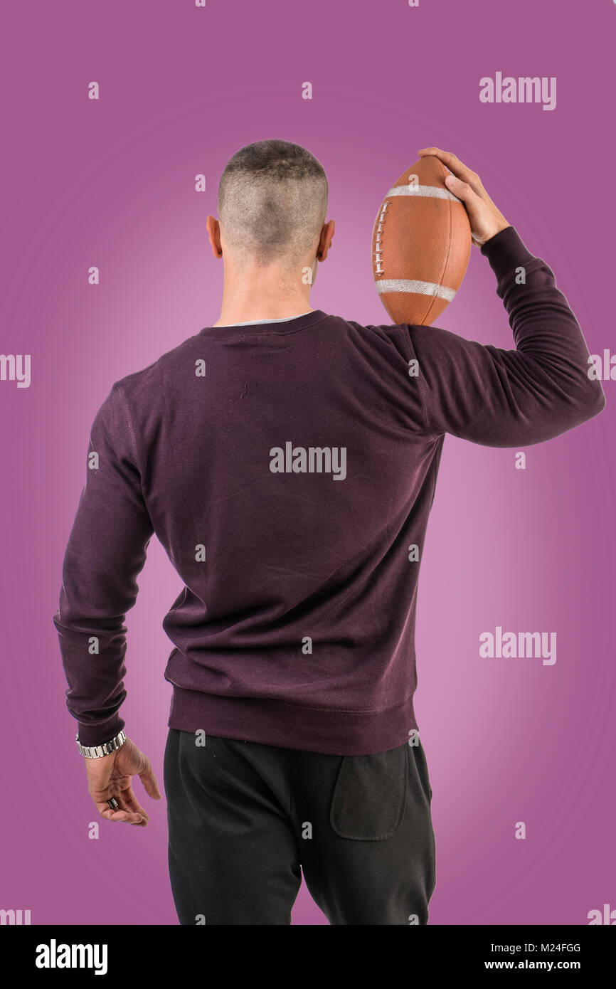 Sports man white background hi-res stock photography and images - Alamy