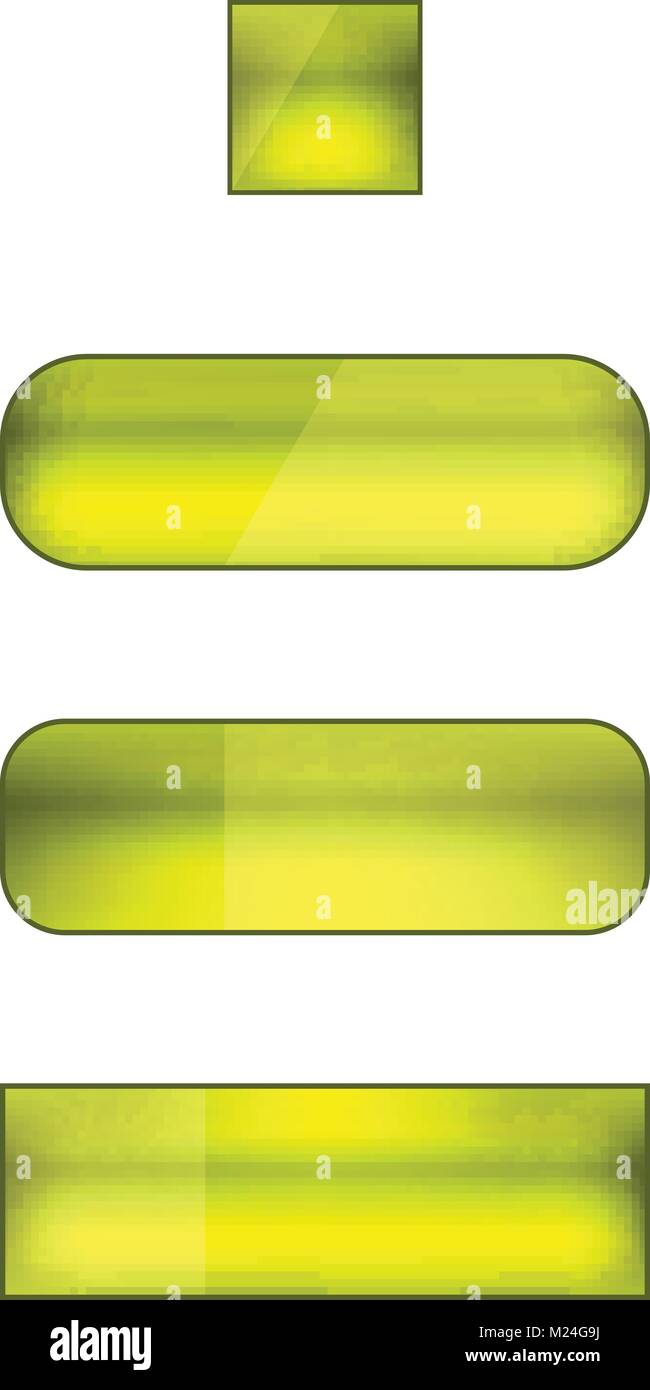 vector web buttons set Stock Vector Image & Art - Alamy