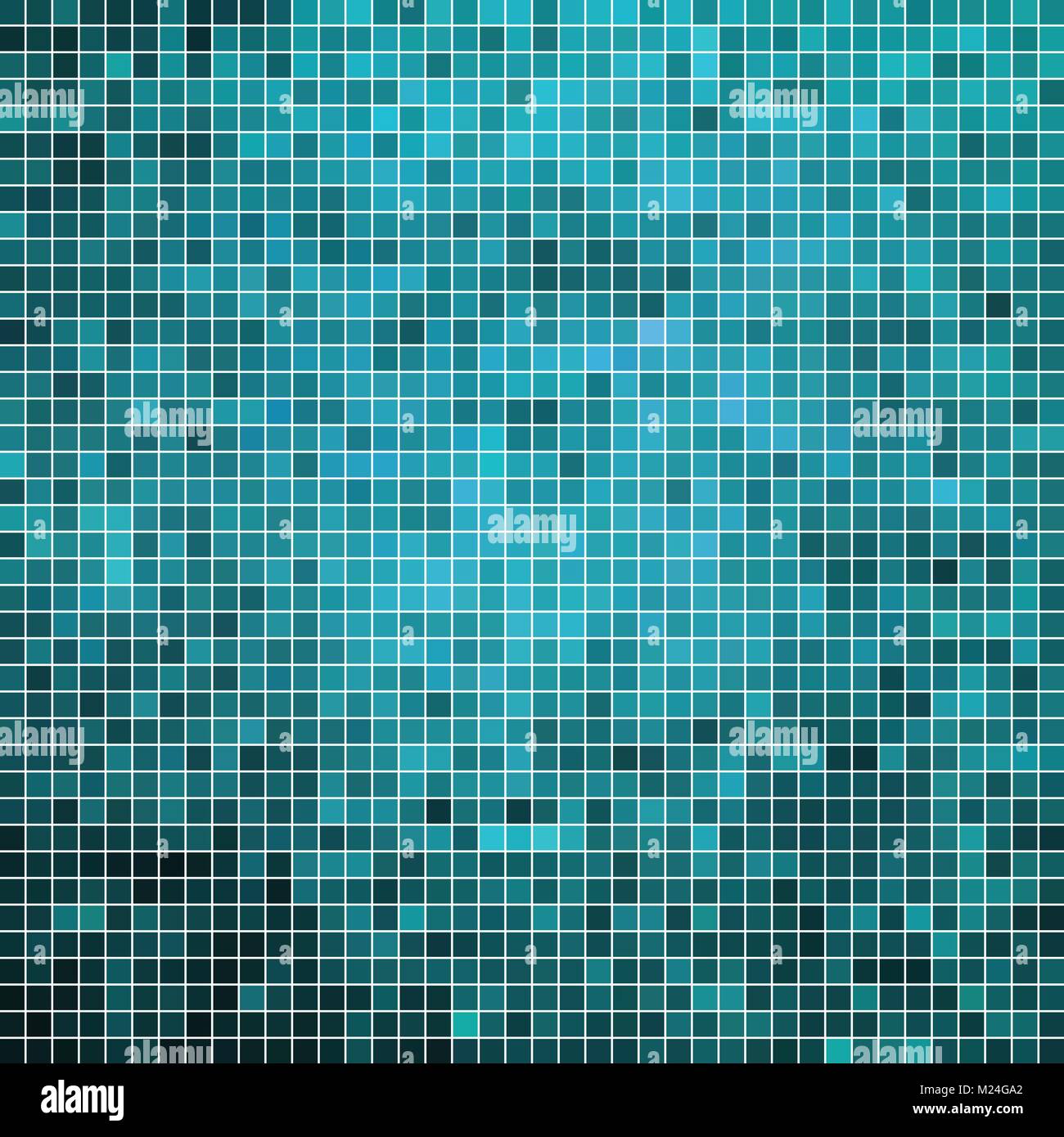 abstract vector square pixel mosaic background Stock Vector Image & Art ...