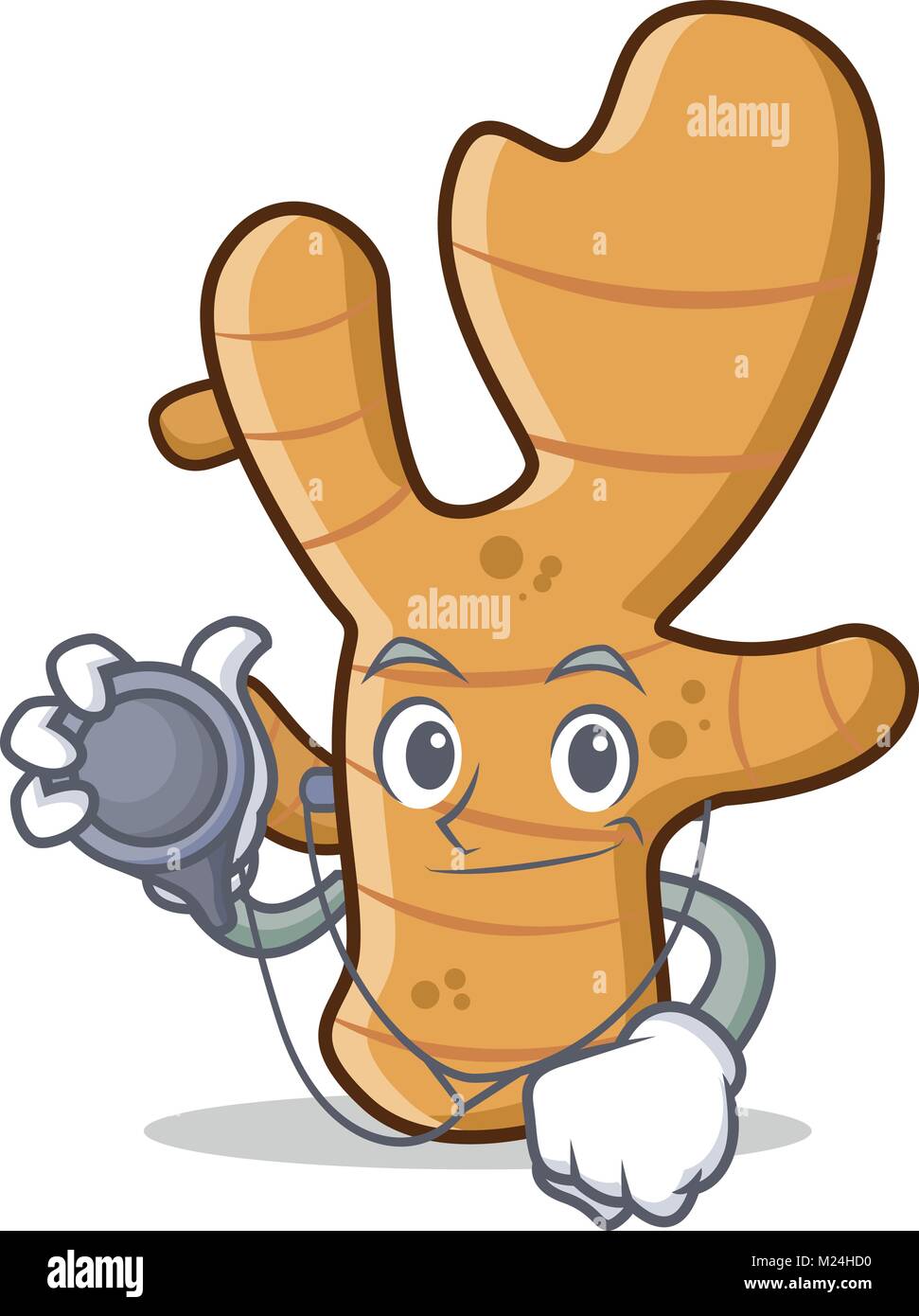 Doctor ginger character cartoon style Stock Vector Image & Art - Alamy