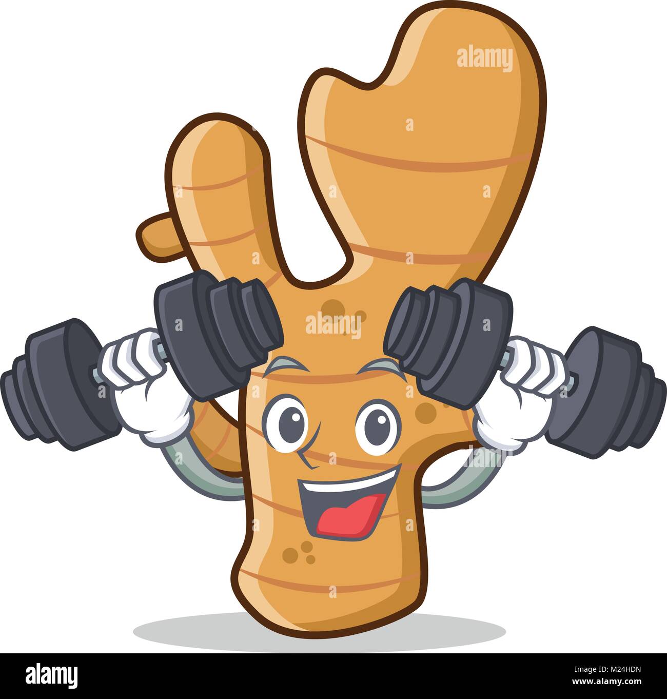 Fitness ginger character cartoon style Stock Vector Image & Art - Alamy
