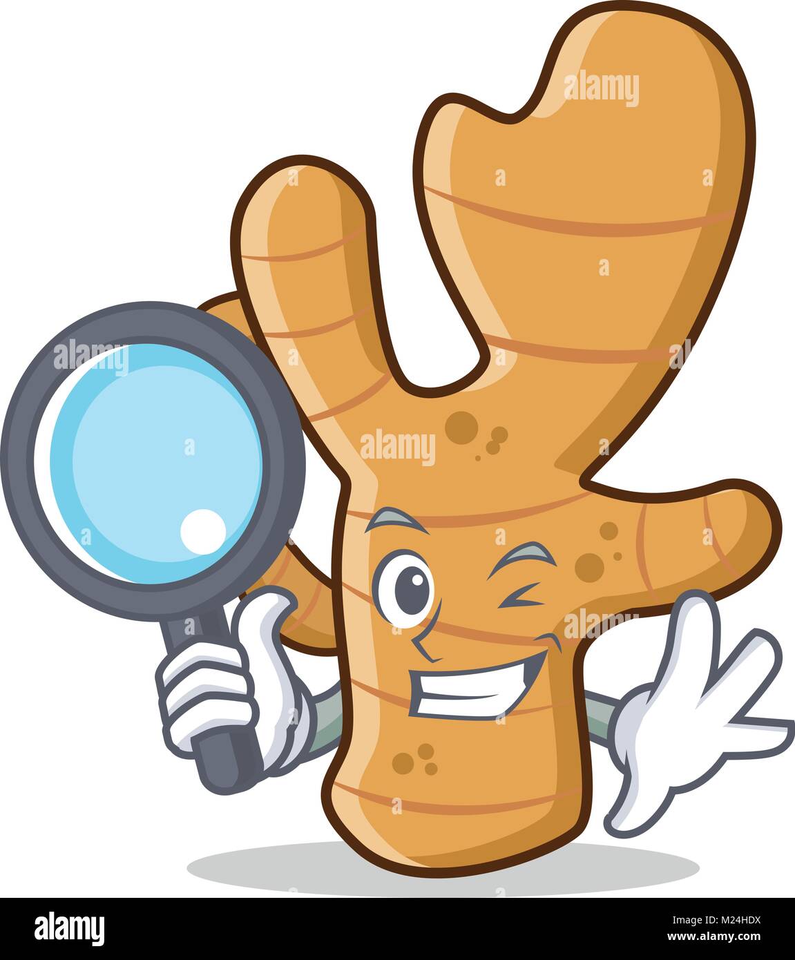 Detective ginger character cartoon style Stock Vector Image & Art - Alamy