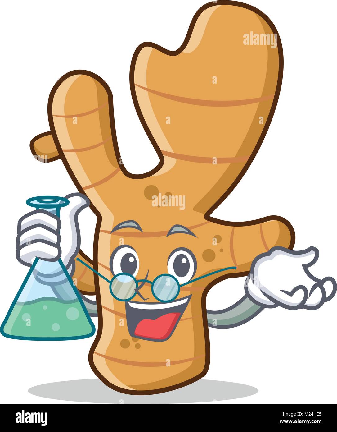 Professor ginger character cartoon style Stock Vector Image & Art - Alamy