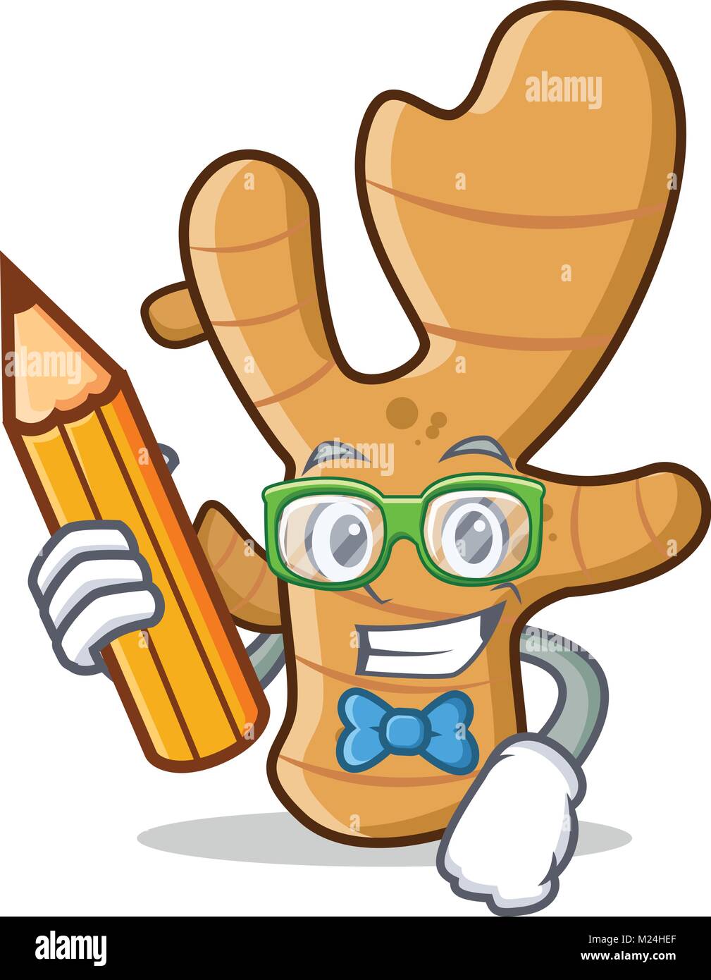 Student ginger character cartoon style Stock Vector Image & Art - Alamy