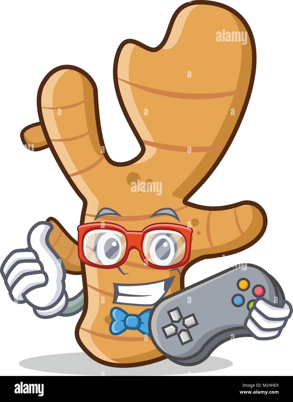 Gamer ginger mascot cartoon style Stock Vector Image & Art - Alamy