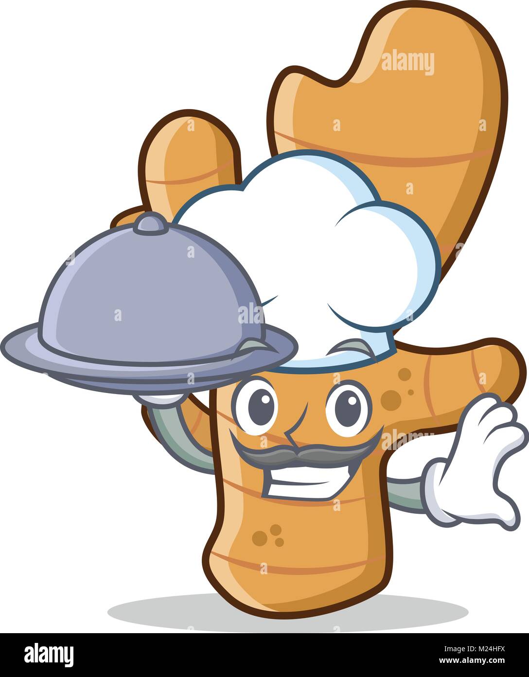 Ginger chef Stock Vector Images - Alamy