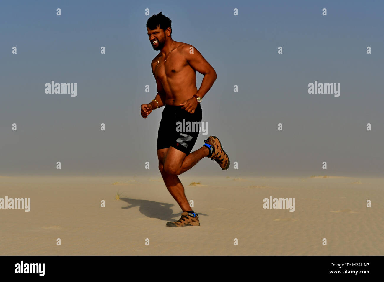 Running fitness model for cardio exercise and general body fitness ...