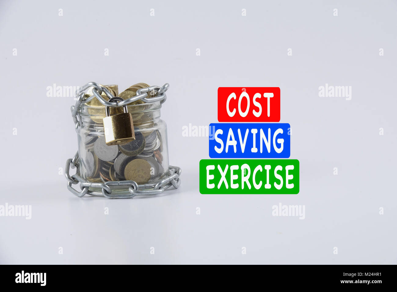 COST SAVING CONCEPT Stock Photo - Alamy